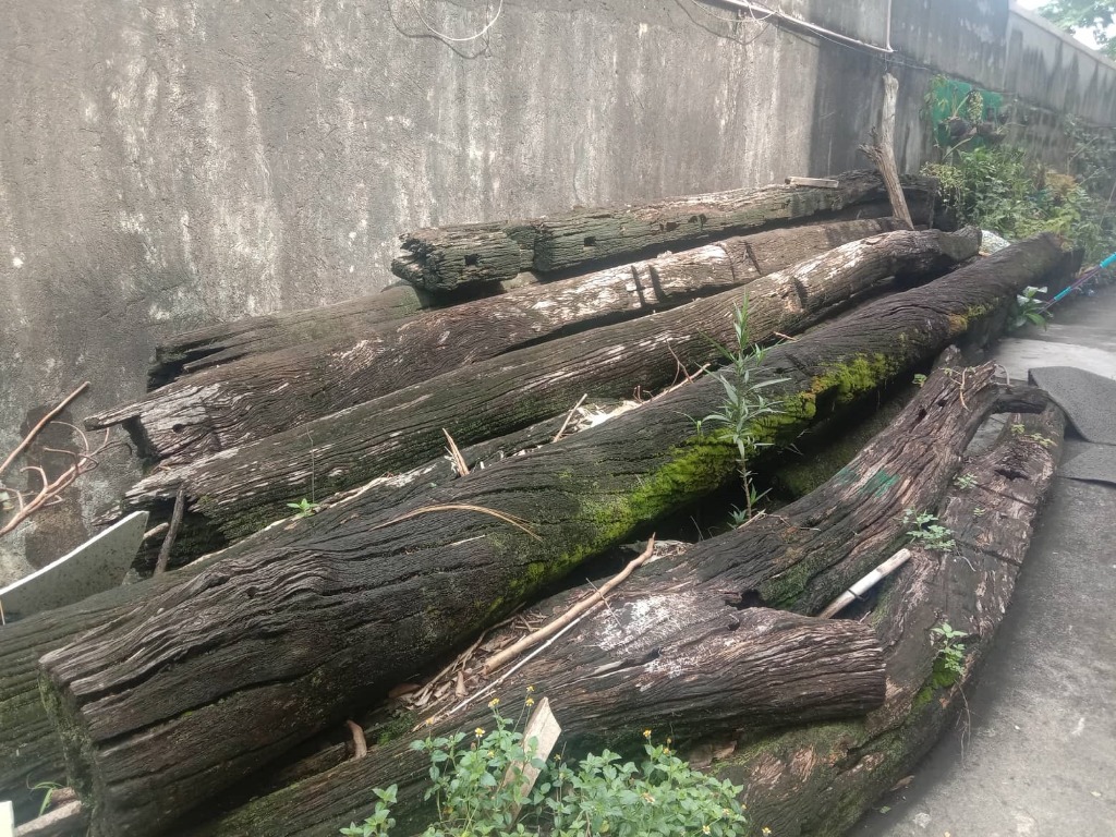 Antique Molave Logs, Furniture & Home Living, Outdoor Furniture on ...