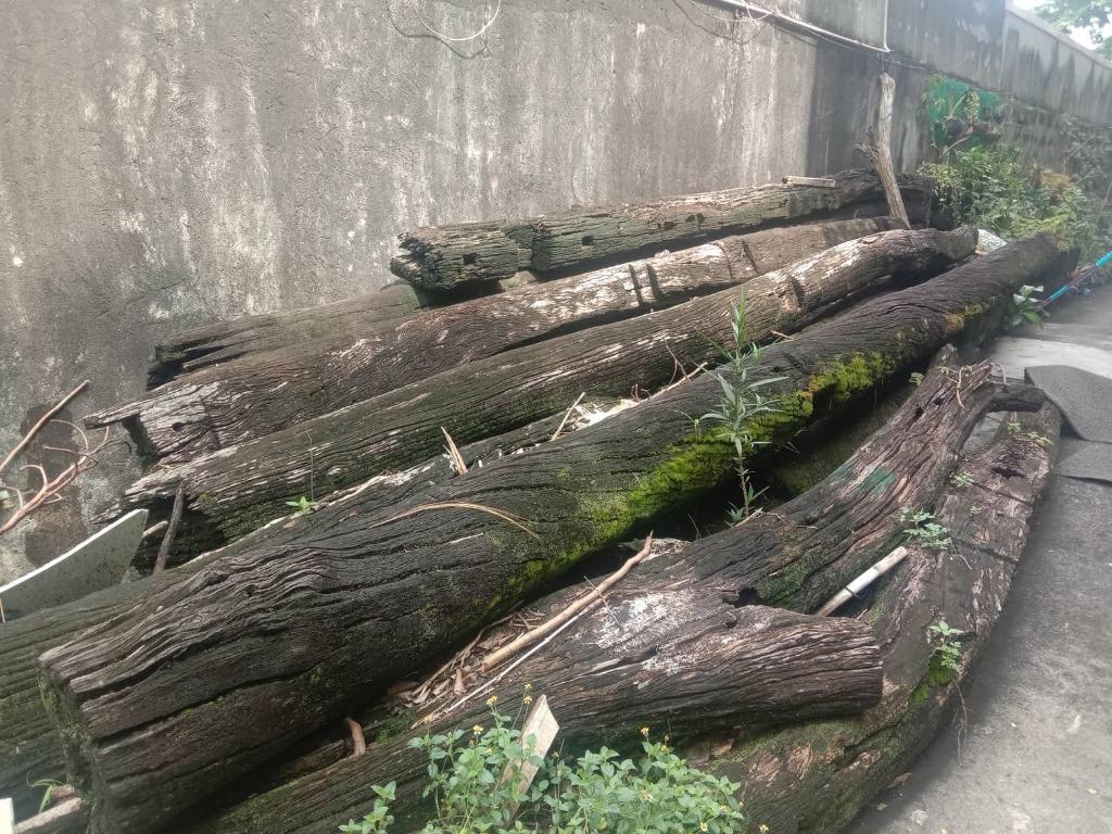 Antique Molave Logs, Furniture & Home Living, Outdoor Furniture on ...