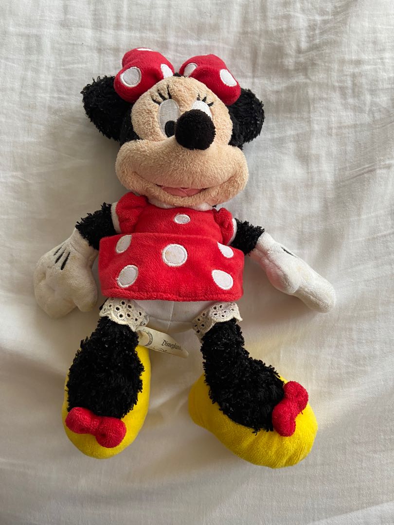 Authentic Minnie Mouse Doll, Hobbies & Toys, Toys & Games on Carousell