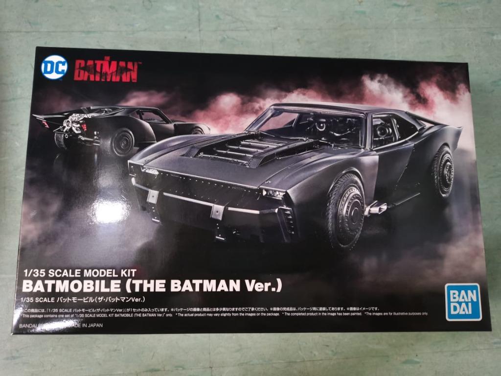 BATMOBILE (THE BATMAN VERSION 2022) 1/35 SCALE MODEL KIT BANDAI ...