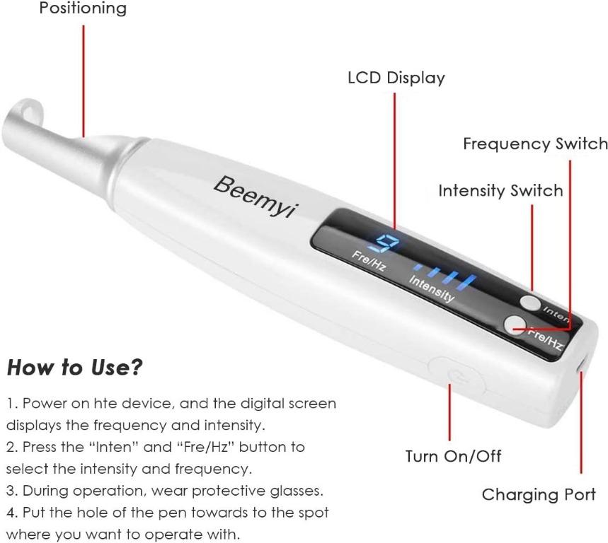Beemyi Professional Picosecond Device, breaks up dark pigmentation, 9 ...
