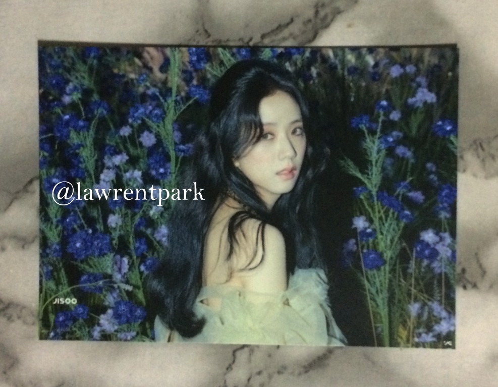 BLACKPINK JISOO CHRISTMAS GREETING CARDS - JAPAN MEMBERS ONLY [RARE ...