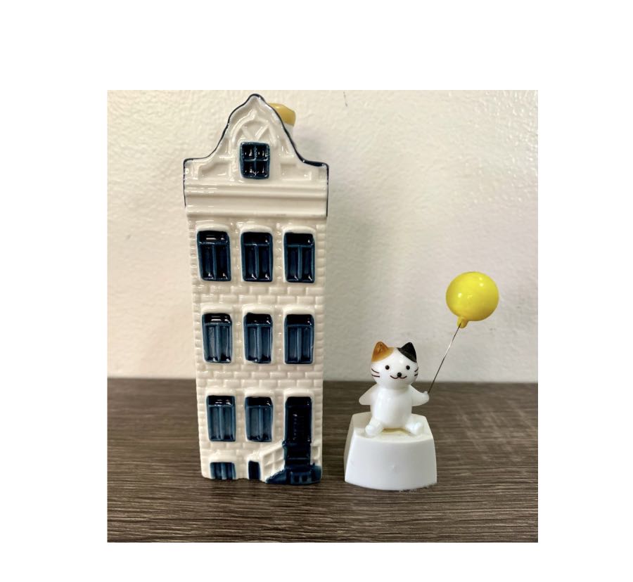 Blue delft KLM miniature house No. 58, Hobbies & Toys, Memorabilia ...