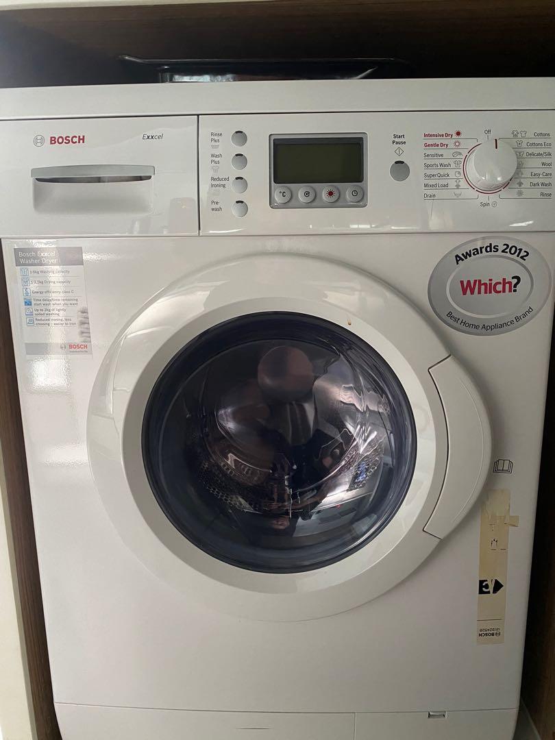 Bosch Exxcel Washer/Dryer Combo, TV & Home Appliances, Washing Machines ...