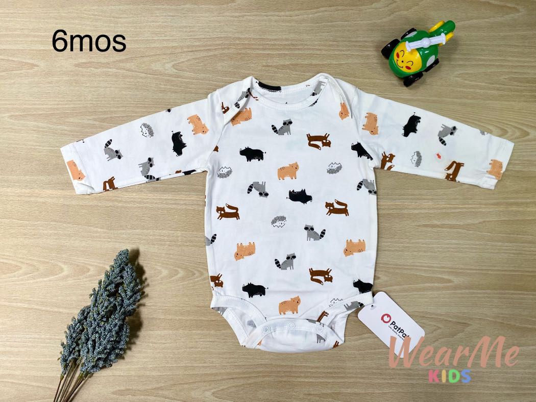 Boys Wear Pat Pat Onesie, Babies & Kids, Babies & Kids Fashion on Carousell
