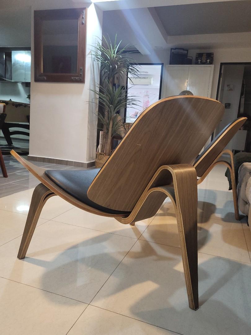 Branded designer mosses lounger chair x 2, Furniture & Home Living ...