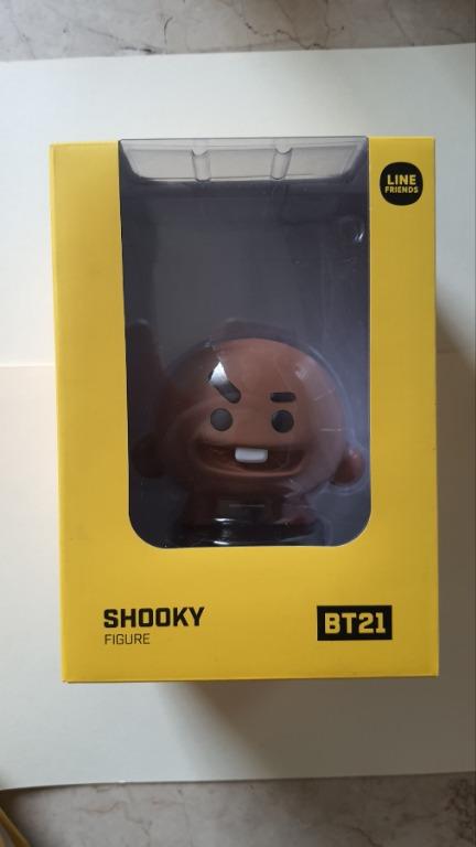BT21 Shooky Figure, Hobbies & Toys, Memorabilia & Collectibles, K-Wave on Carousell