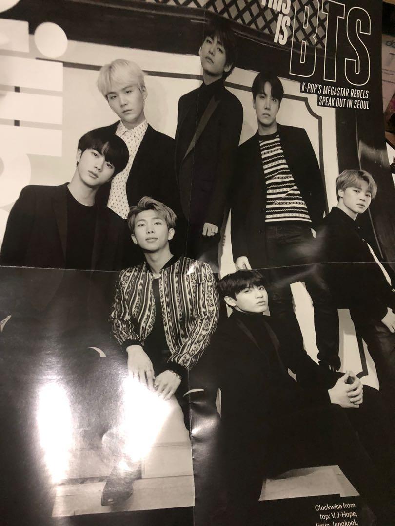 BTS BILLBOARD MAGAZINE, Hobbies & Toys, Memorabilia & Collectibles, K ...