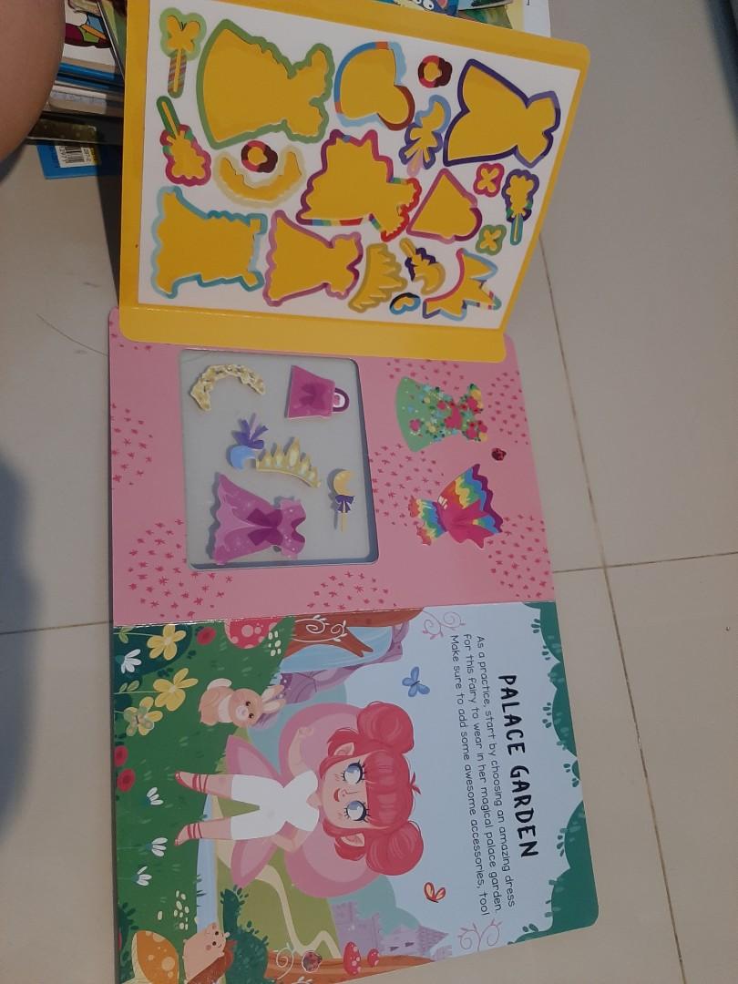 Buku stiker magical dress up, Buku & Alat Tulis, Buku Anak-Anak di ...