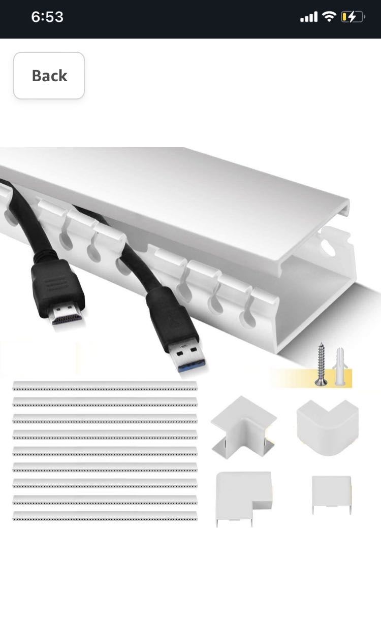 Cable Raceway Kit, Stageek Cable Management System Kit Open Slot Wiring ...