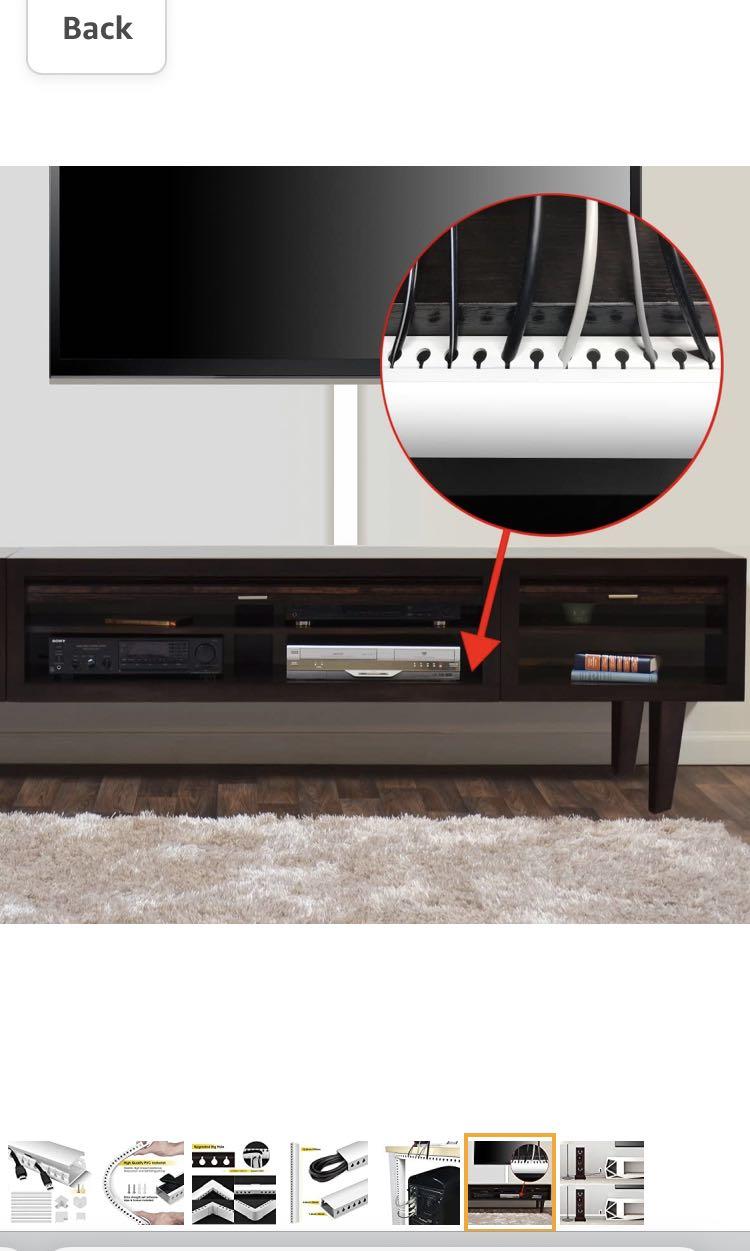 Cable Raceway Kit, Stageek Cable Management System Kit Open Slot Wiring ...