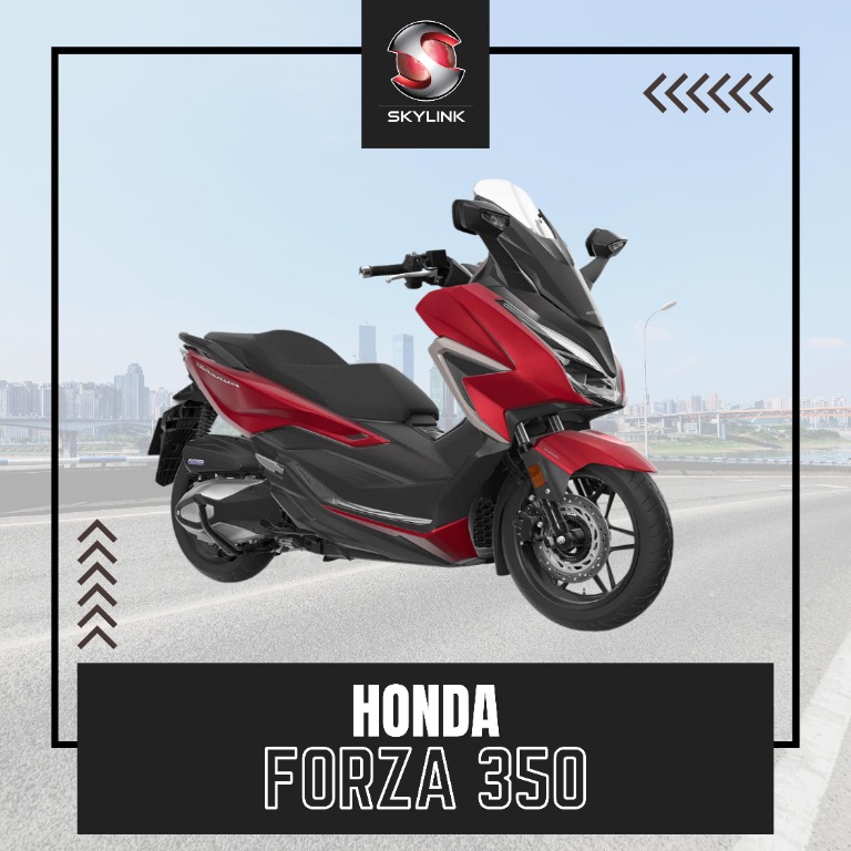 Class 2A Scooter - Honda Forza 350, Motorcycles, Motorcycles for Sale ...