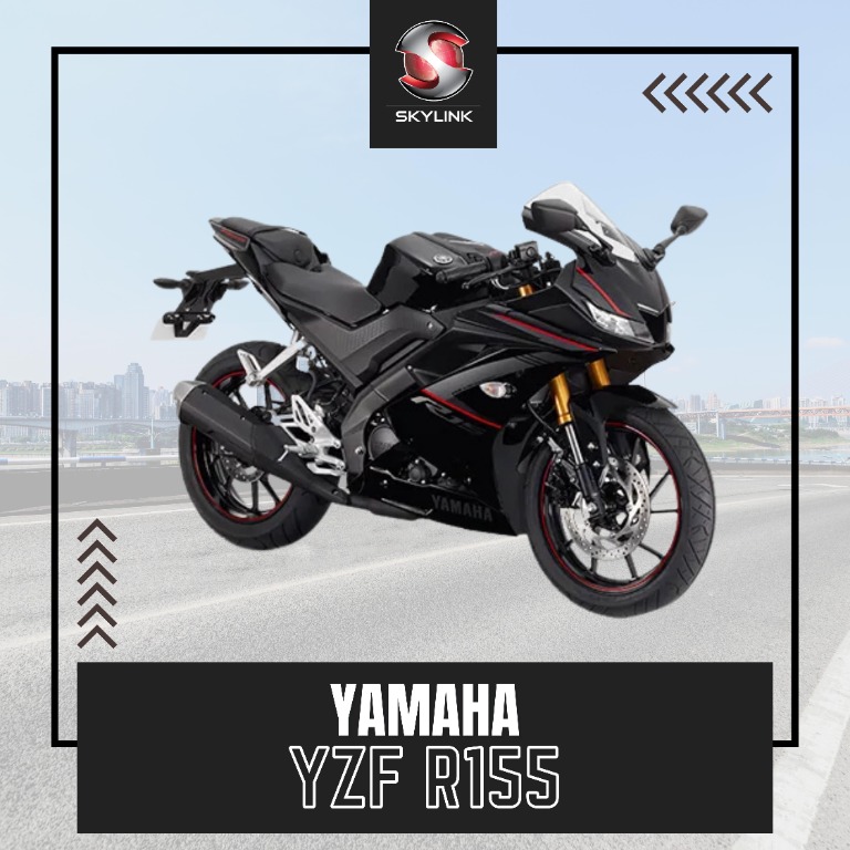 Class 2B Road Bike - Yamaha YZF-R155- V4, Motorcycles, Motorcycles for Sale, Class 2B on Carousell
