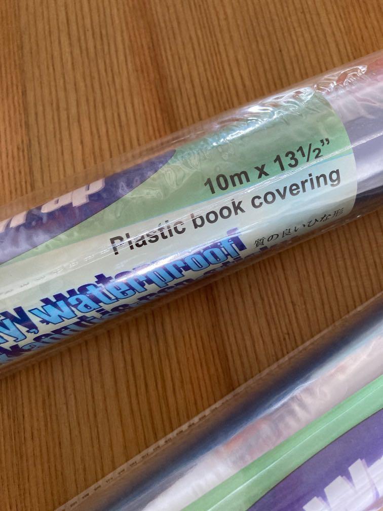 Clear plastic book wrapped (espp), Hobbies & Toys, Stationery & Craft ...