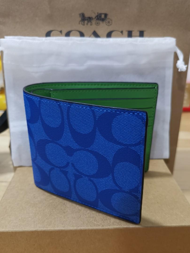 Coach 2 Tone Wallet, Luxury, Bags & Wallets on Carousell