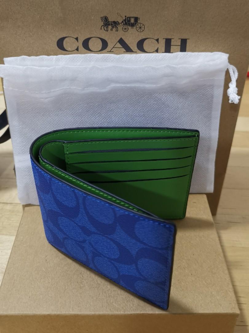 Coach 2 Tone Wallet, Luxury, Bags & Wallets on Carousell