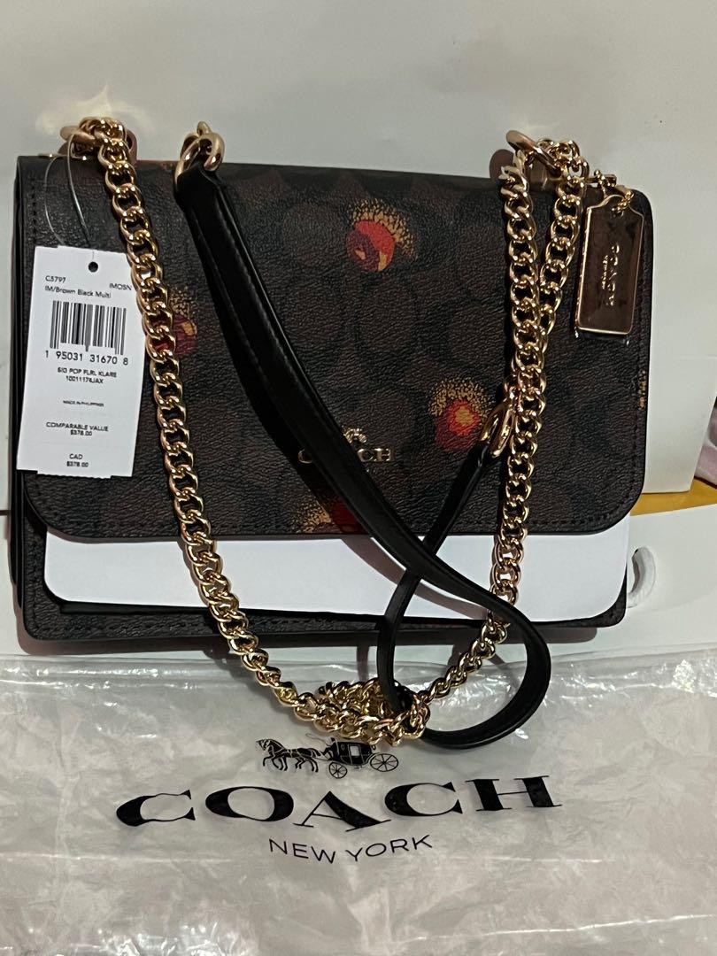 Coach Klaire Shoulder/Crossbody Bag, Women's Fashion, Bags & Wallets ...