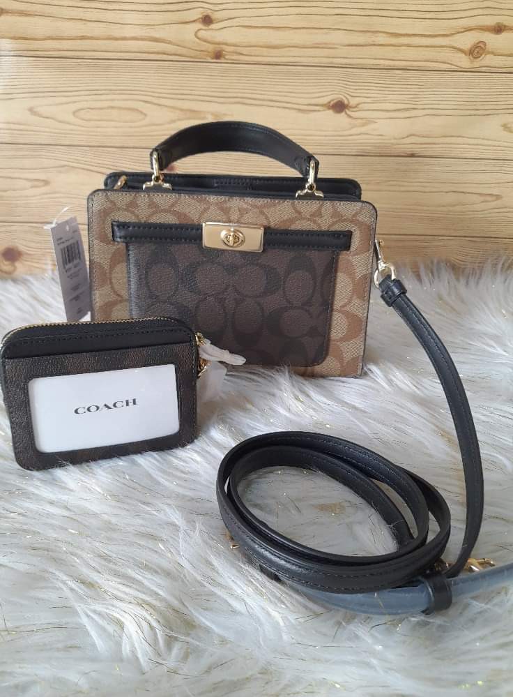 Coach Mini Lane Bag Only, Luxury, Bags & Wallets on Carousell