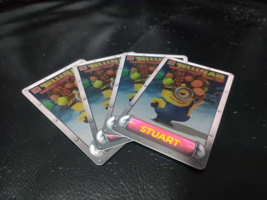 COW PLAY COW MOO (CPCM) MINIONS STUART CARD, Hobbies & Toys, Toys ...
