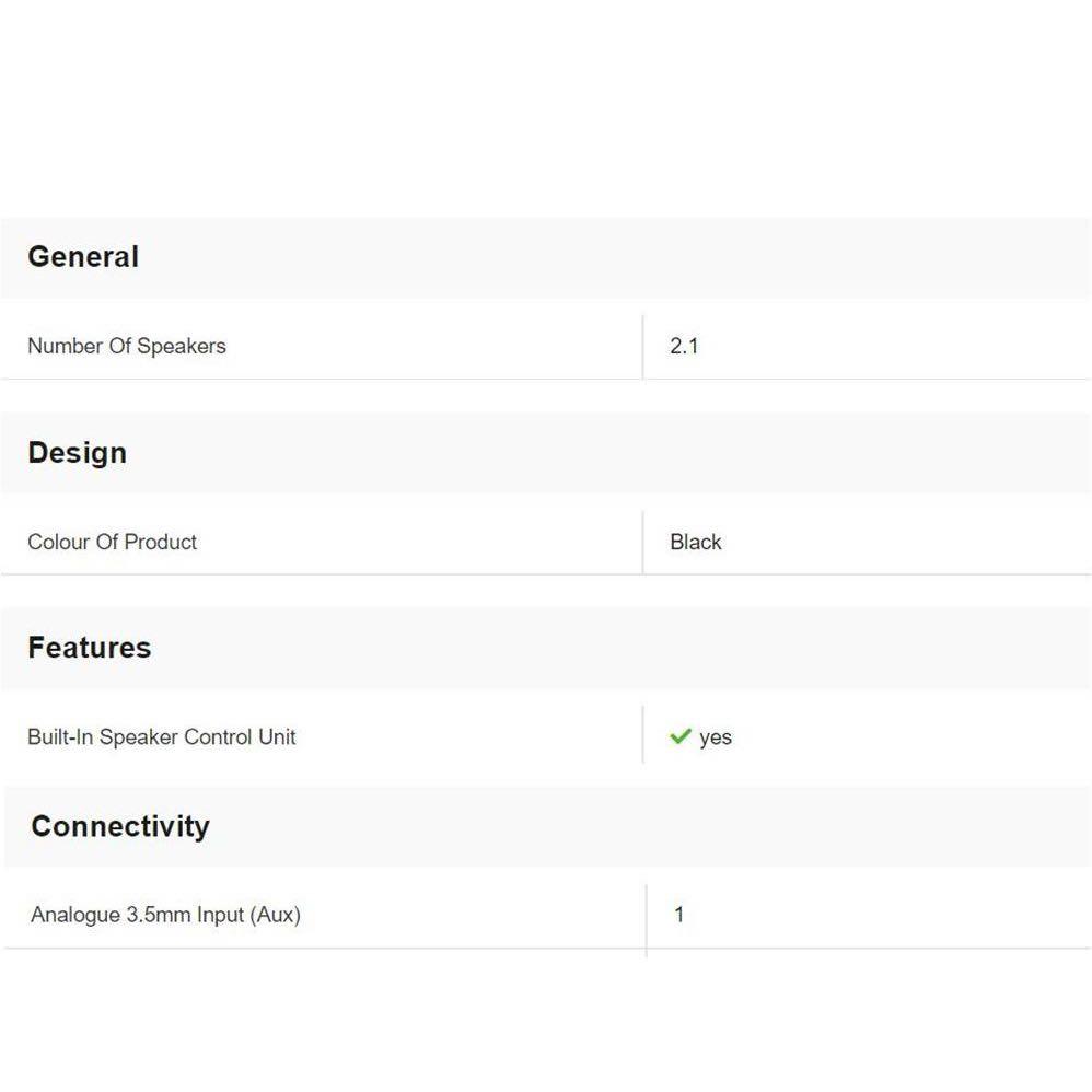 Creative A220 2.1 Multimedia Speaker System, Audio, Soundbars, Speakers ...