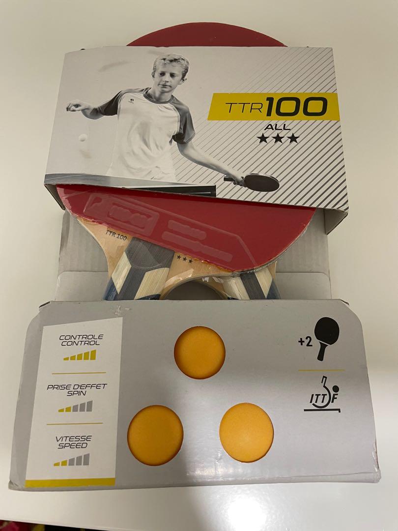 Decathlon TTR 100 Table Tennis set, Sports Equipment, Sports & Games ...