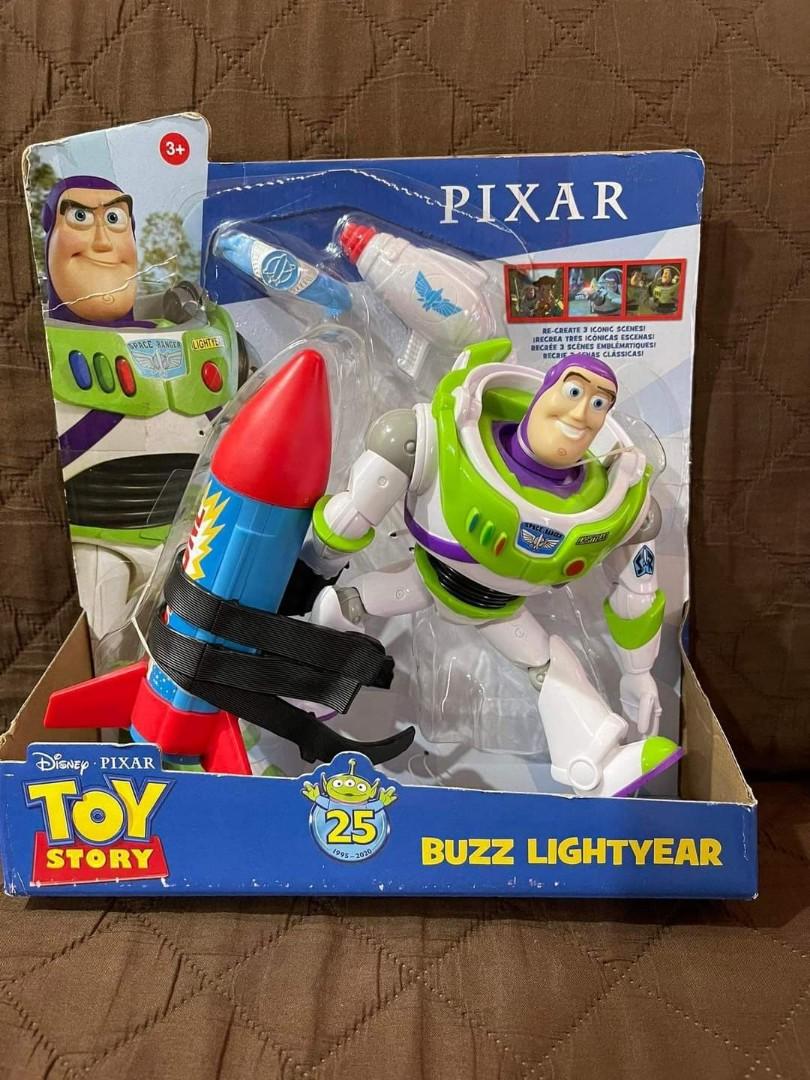 Disney and Pixar Toy Story Buzz Lightyear with Rocket, Hobbies & Toys ...