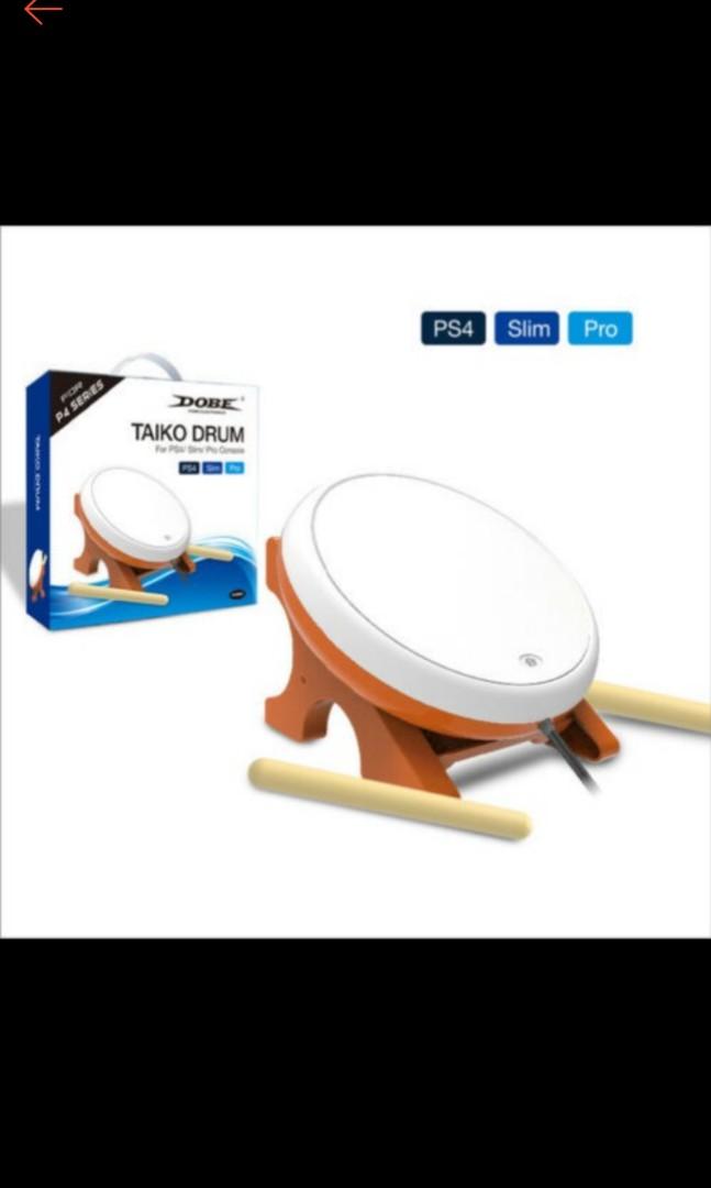 Dobe Taiko Drum Controller for Taiko No Tatsujin (PS5/PS4/PC), Video Gaming, Video Games, Others ...