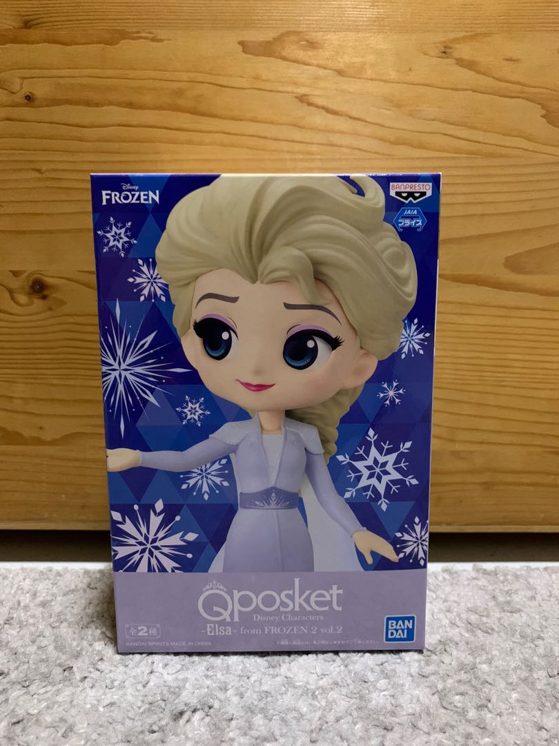 Q Posket Disney Characters Elsa from Frozen 2 Vol. 2 Type A Figure ...