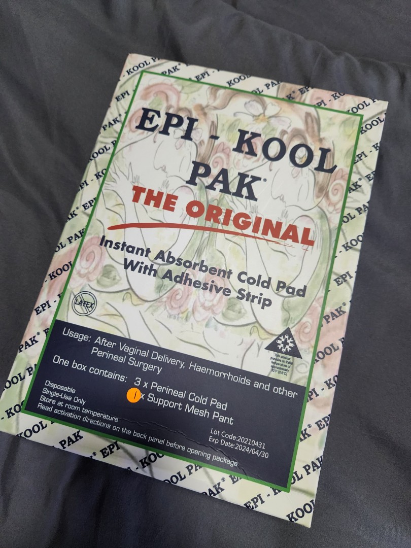 Epi-kool Pak Perineal Cold Pad, Babies & Kids, Maternity Care on Carousell