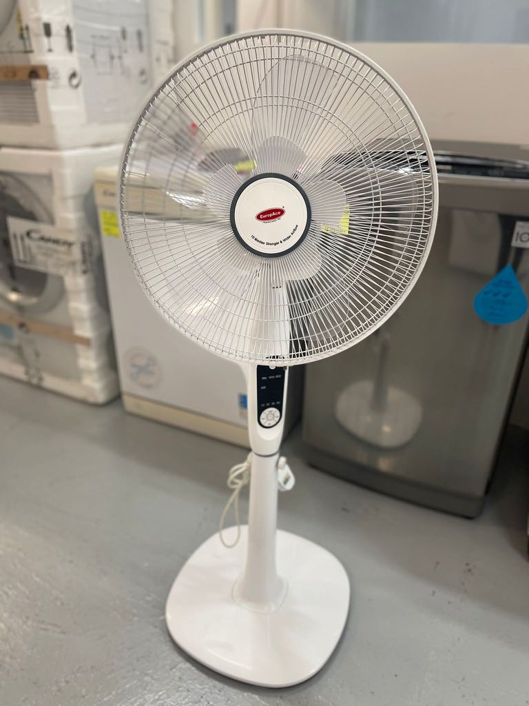 EUROPACE ESF6161T 16IN STAND FAN WITH 10 BLADE (have remote) Condition ...
