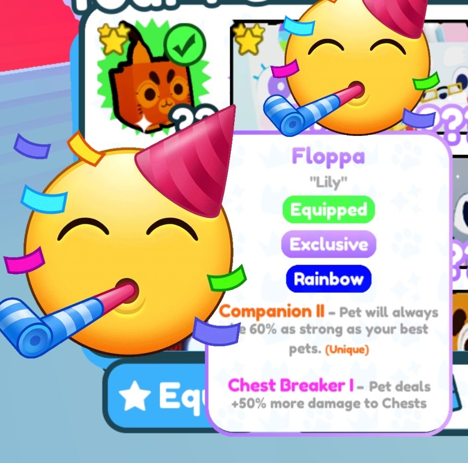 Exclusive rainbow Floppa, Video Gaming, Video Games, Others on Carousell