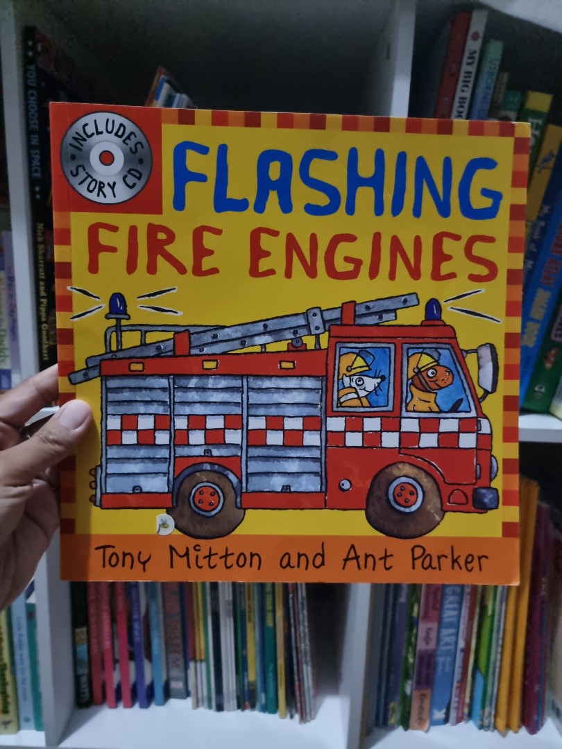 Flashing Fire Engines (Children's Book), Hobbies & Toys, Books ...