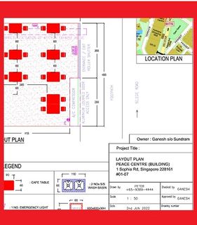 FSSD FSC Fire Safety Submission LAYOUT Floor Drawing Application ...