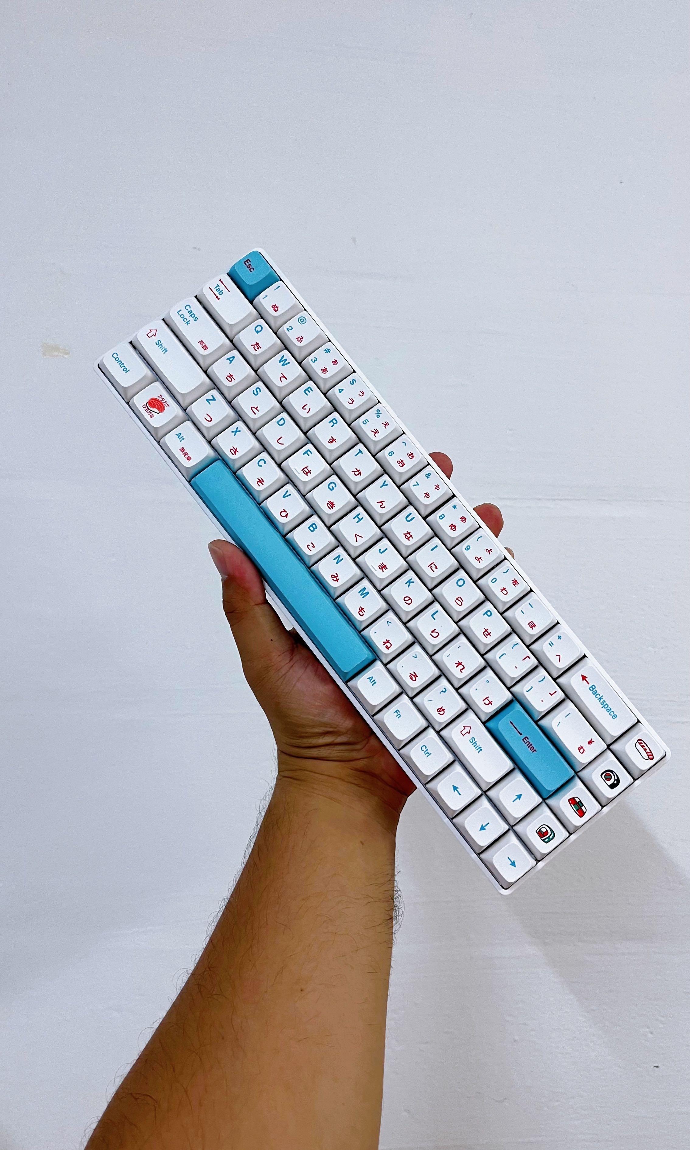 Fully modded 65% custom mechanical keyboard + freebie, Computers & Tech ...