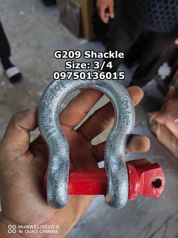 G209 Shackle, Commercial & Industrial, Industrial Equipment on Carousell