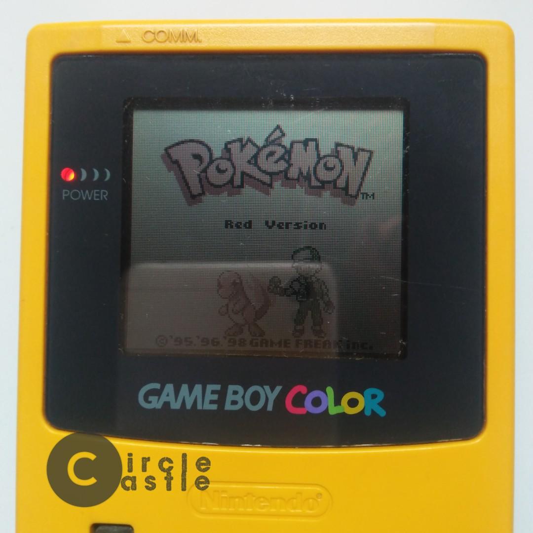 Pokemon Red comes with Gameboy Color GBC, Video Gaming, Video Games ...