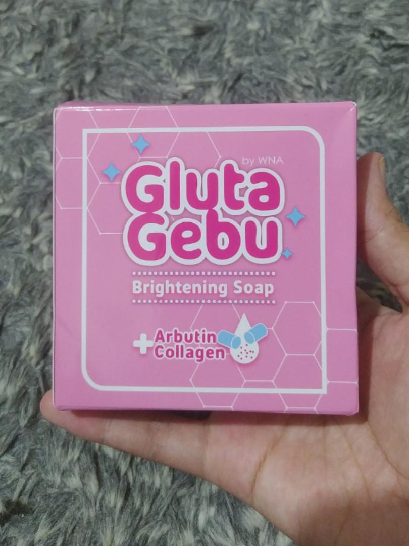 GLUTA GEBU BY WNA BRIGHTENING SOAP, Beauty & Personal Care, Bath & Body ...