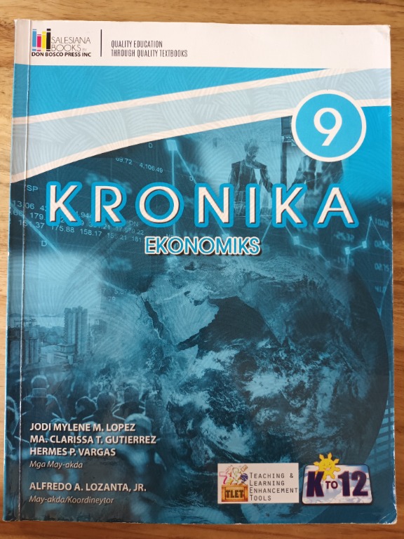 Grade 9: Kronika Ekonomiks (Araling Panlipunan), Hobbies & Toys, Books ...