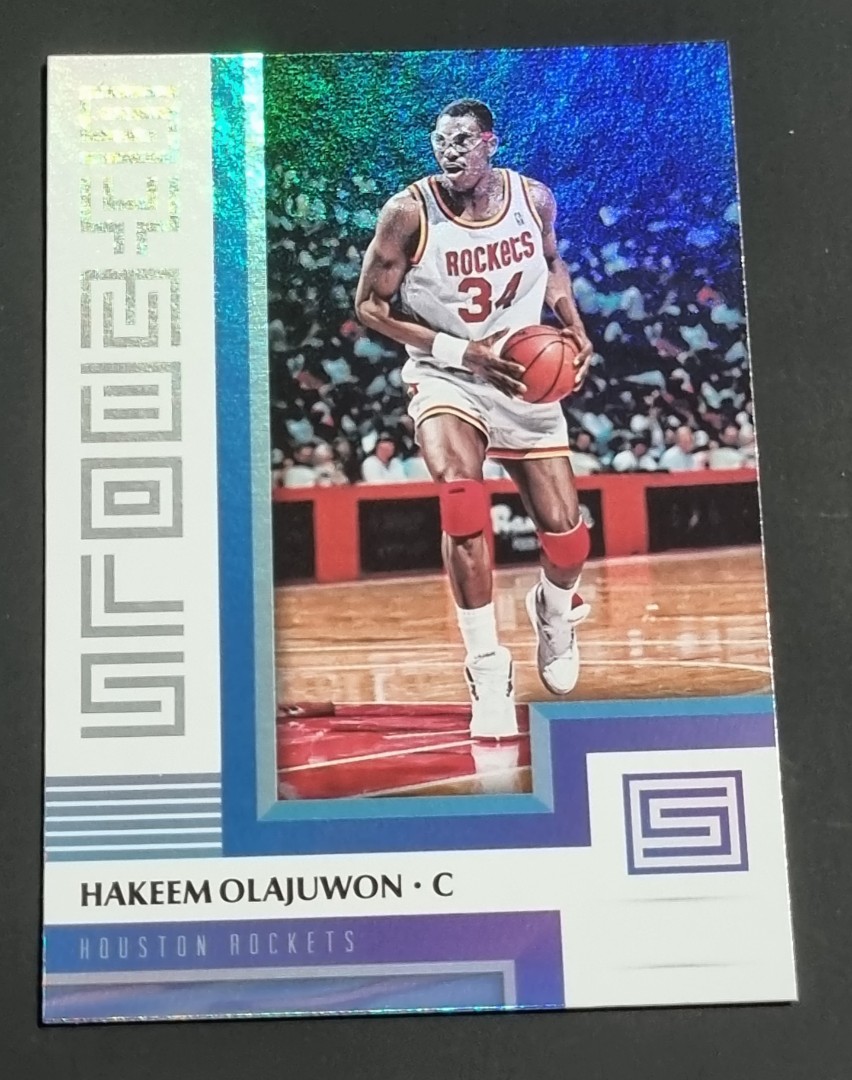 Hakeem Olajuwon Status Symbols Card, Hobbies & Toys, Toys & Games on ...