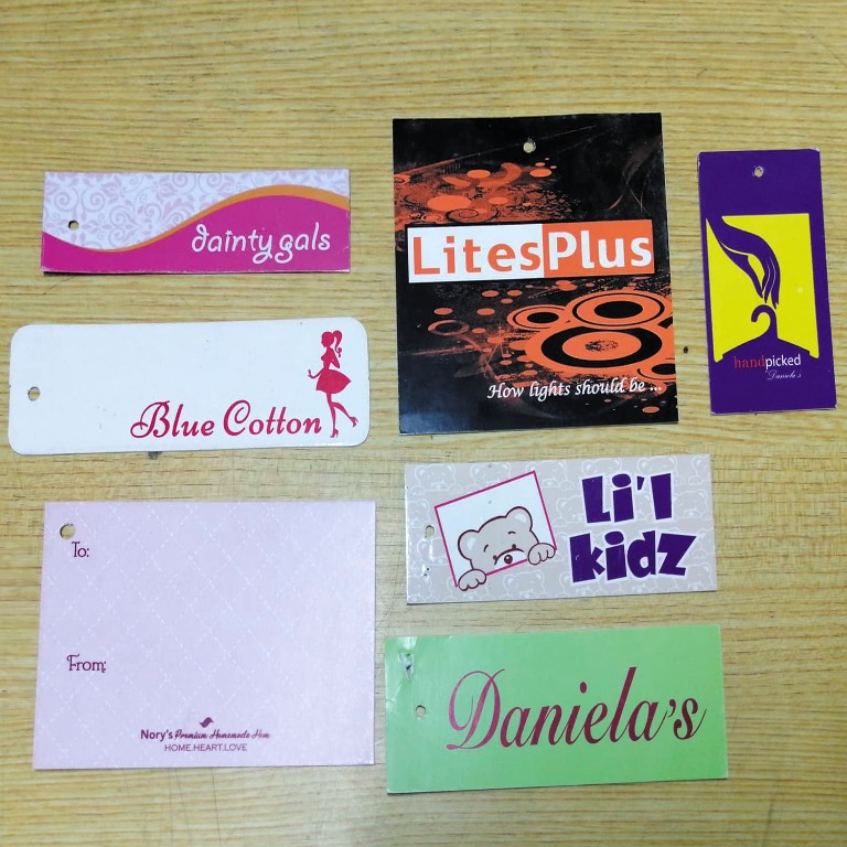 Hang Tag Label Flyer Sticker Time Card Gift Check Board Fan Poster ...