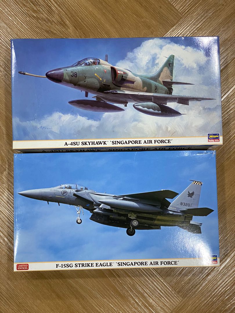 Hasegawa RSAF Jets, Hobbies & Toys, Toys & Games on Carousell