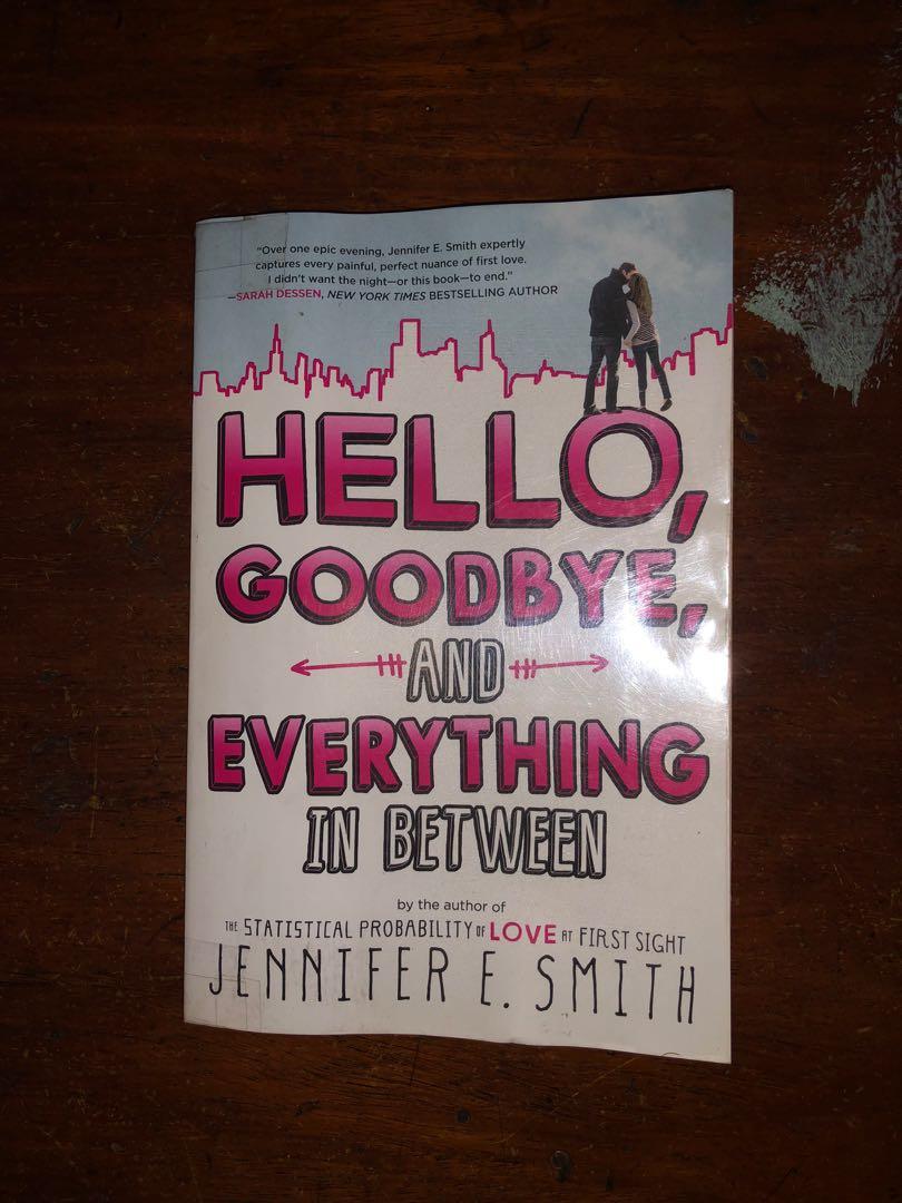 Hello, Goodbye, and everything in between Novel Book, Hobbies & Toys ...