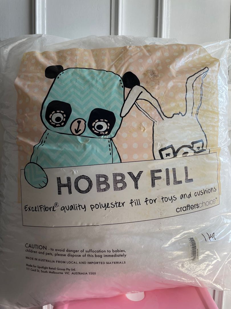 Hobby fill polyester stuffing, Hobbies & Toys, Stationery & Craft ...