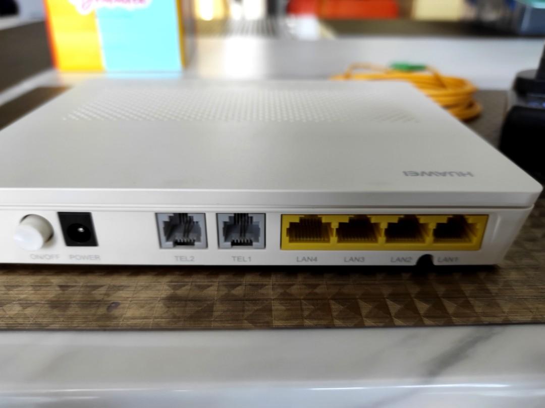Huawei Echolife HG8240H ONT. fibre optics, network, internet ...
