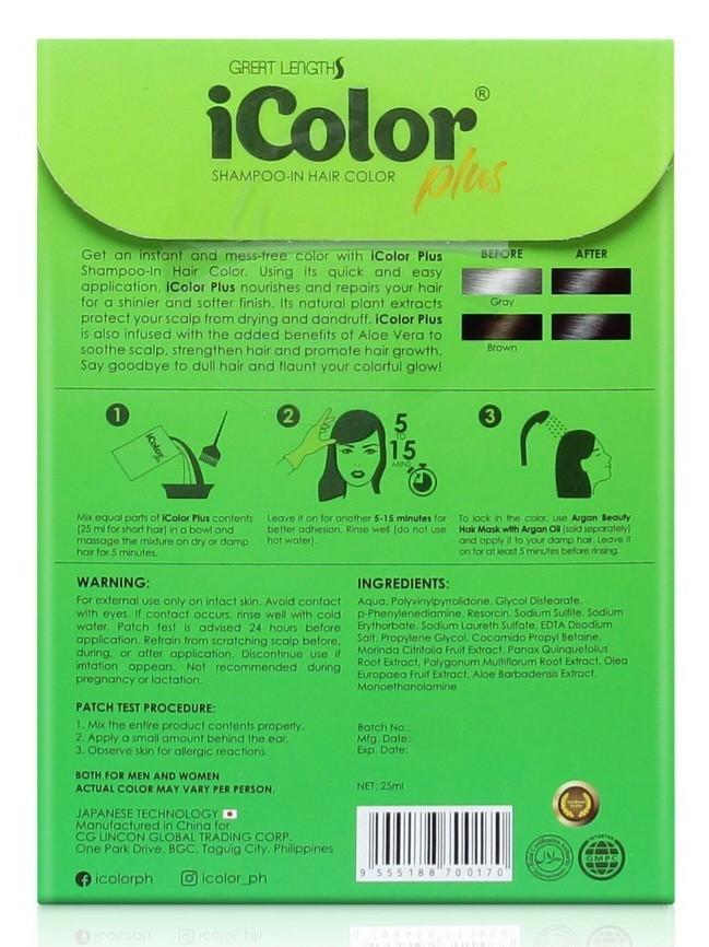 iColor Plus Shampoo In-Hair Color, Beauty & Personal Care, Hair on ...