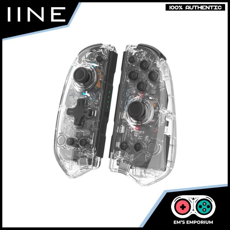 IINE Joycon Controller Wake up Controller Transparent Nintendo Switch ...