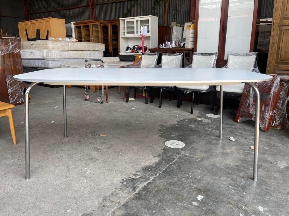 Ikea long table, Furniture & Home Living, Furniture, Tables & Sets on ...