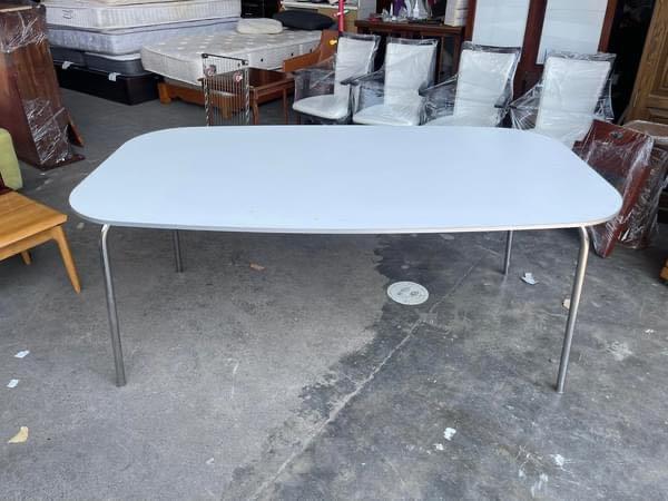 Ikea long table, Furniture & Home Living, Furniture, Tables & Sets on ...