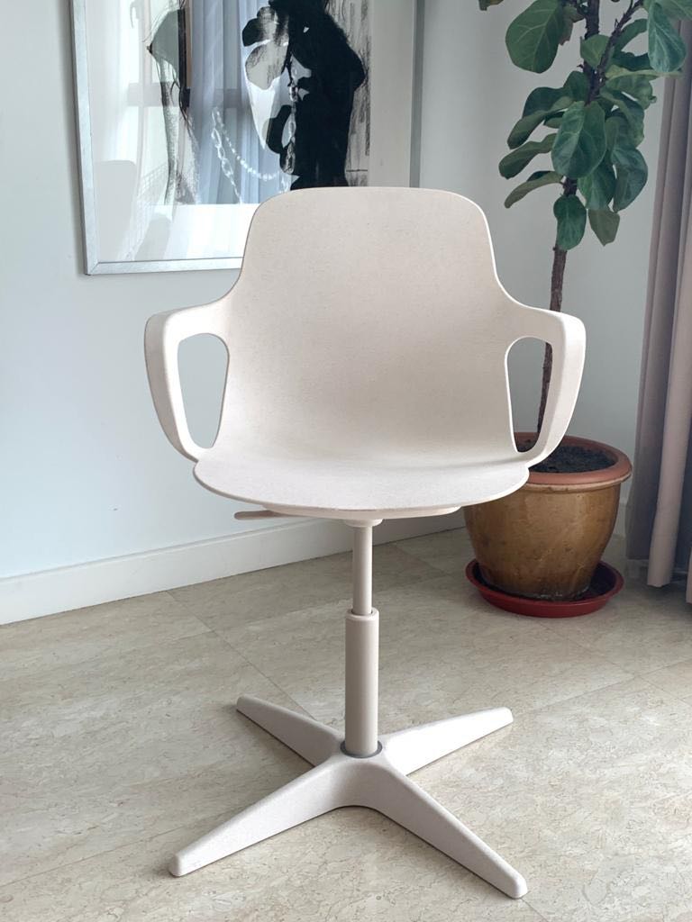 Ikea Odger Swivel Chair, Furniture & Home Living, Furniture, Chairs on ...