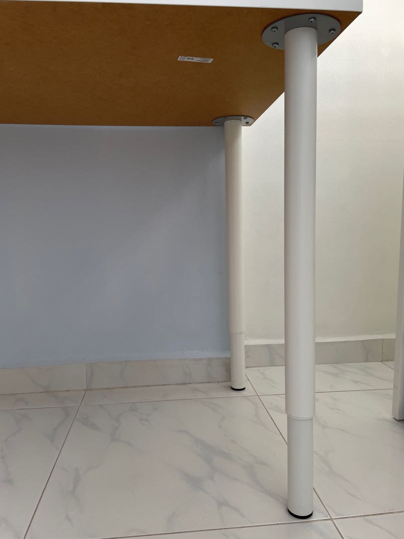 Ikea Olov adjustable table legs (set of 4), Furniture & Home Living ...